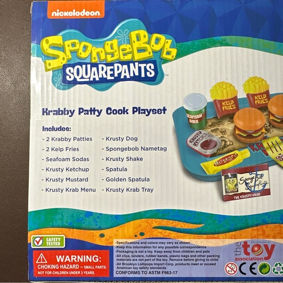 Nickelodeon | Toys | Spongebob Squarepants Krabby Patty Cook Playset ...